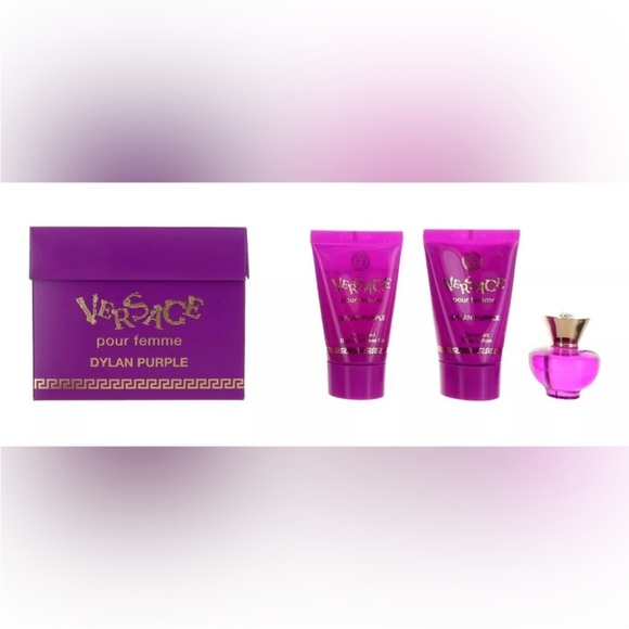 Versace | Other | Versace Dylan Purple Gift Set | Poshmark
